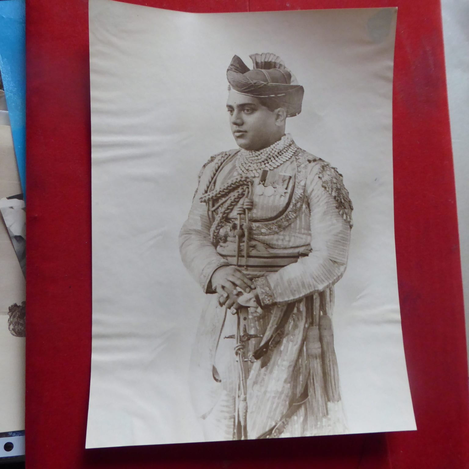 Gwalior. H H George Jivaji Rao Scindia, Maharaja of Gwalior. Circa 1941 ...