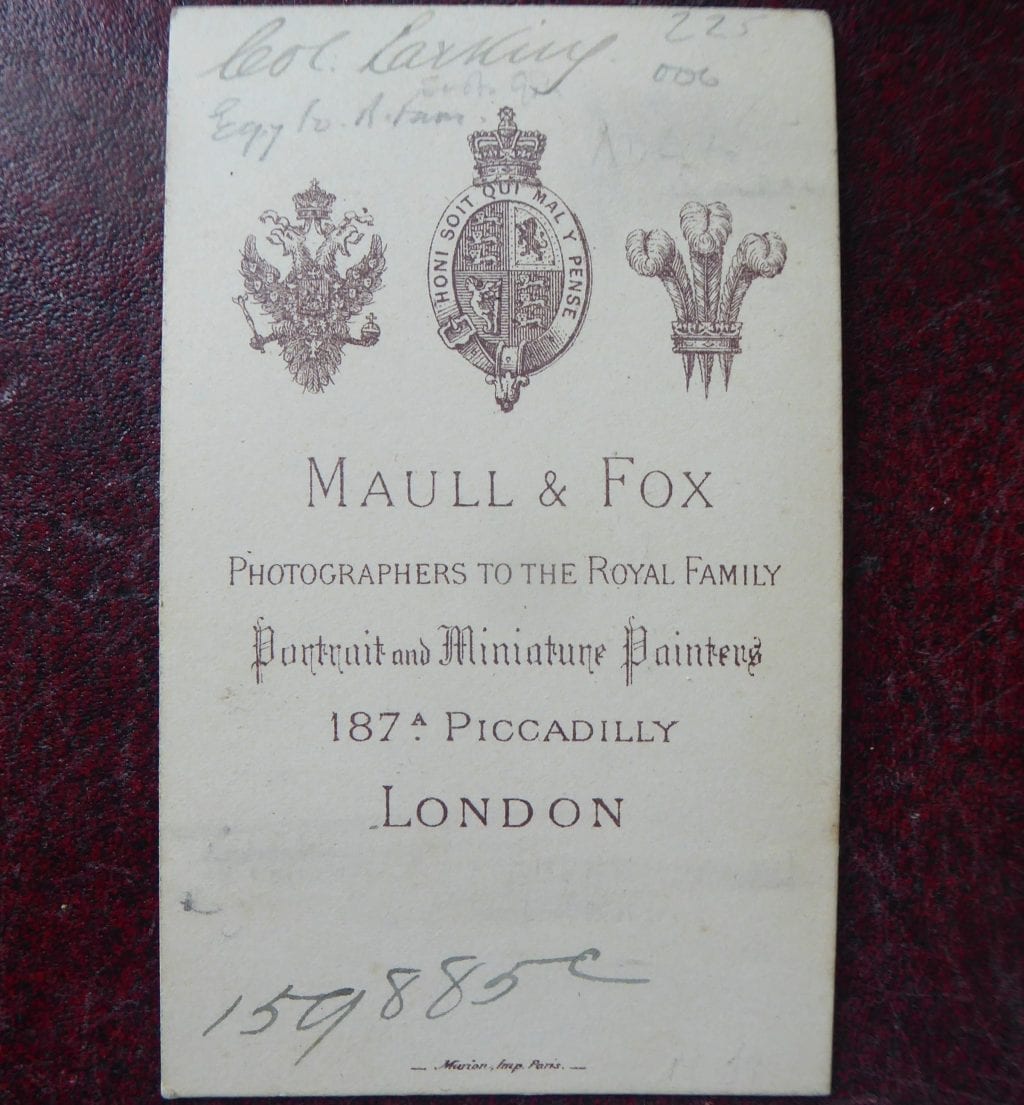 Royal Equerry to H.R.H. The Duke of Connaught in full dress uniform ...