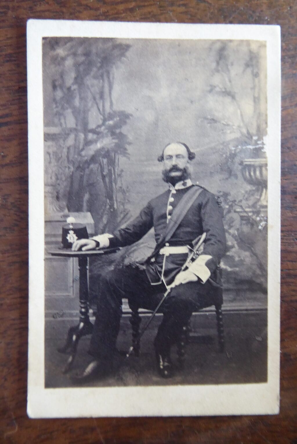A junior infantry officer photographed in London, circa 1860s – Bates ...
