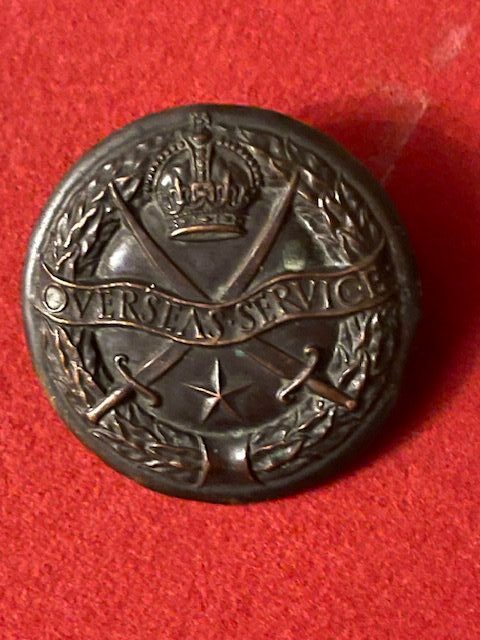 World War 2 Overseas Service Badge – Bates and Hindmarch